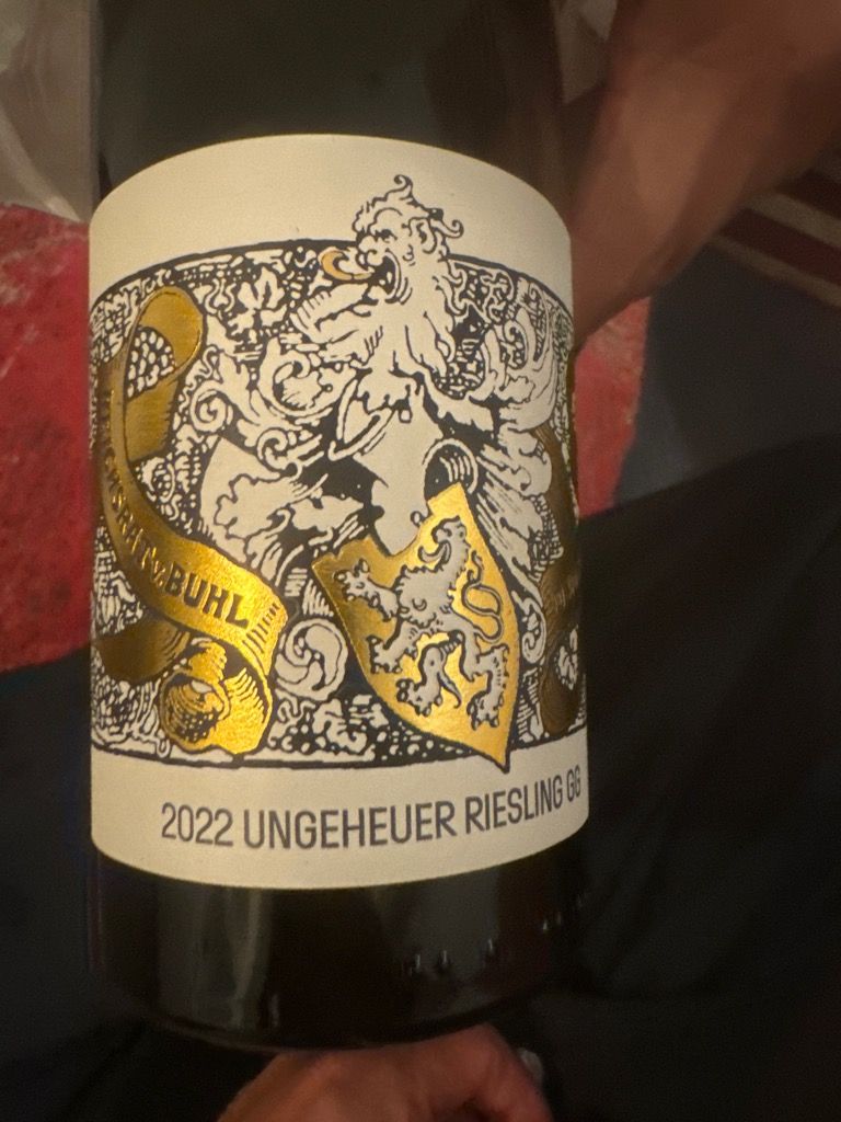 2022 Reichsrat Von Buhl Forster Ungeheuer Riesling Auslese, Germany, Pfalz - CellarTracker
