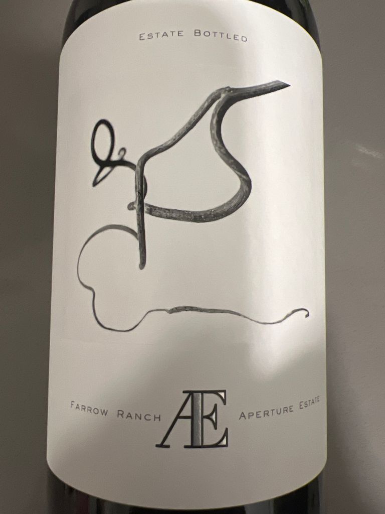 2021 Aperture Cabernet Sauvignon Farrow Ranch, USA, California, Sonoma ...