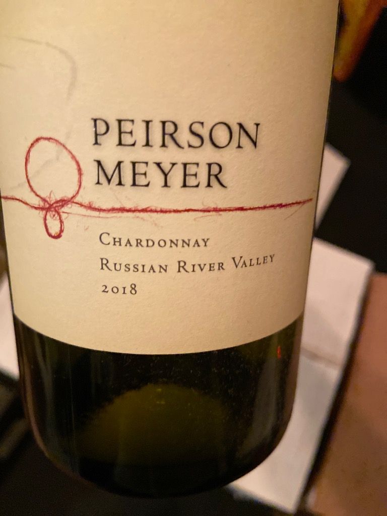 2017 Peirson Meyer Chardonnay, USA, California, Sonoma County, Russian ...