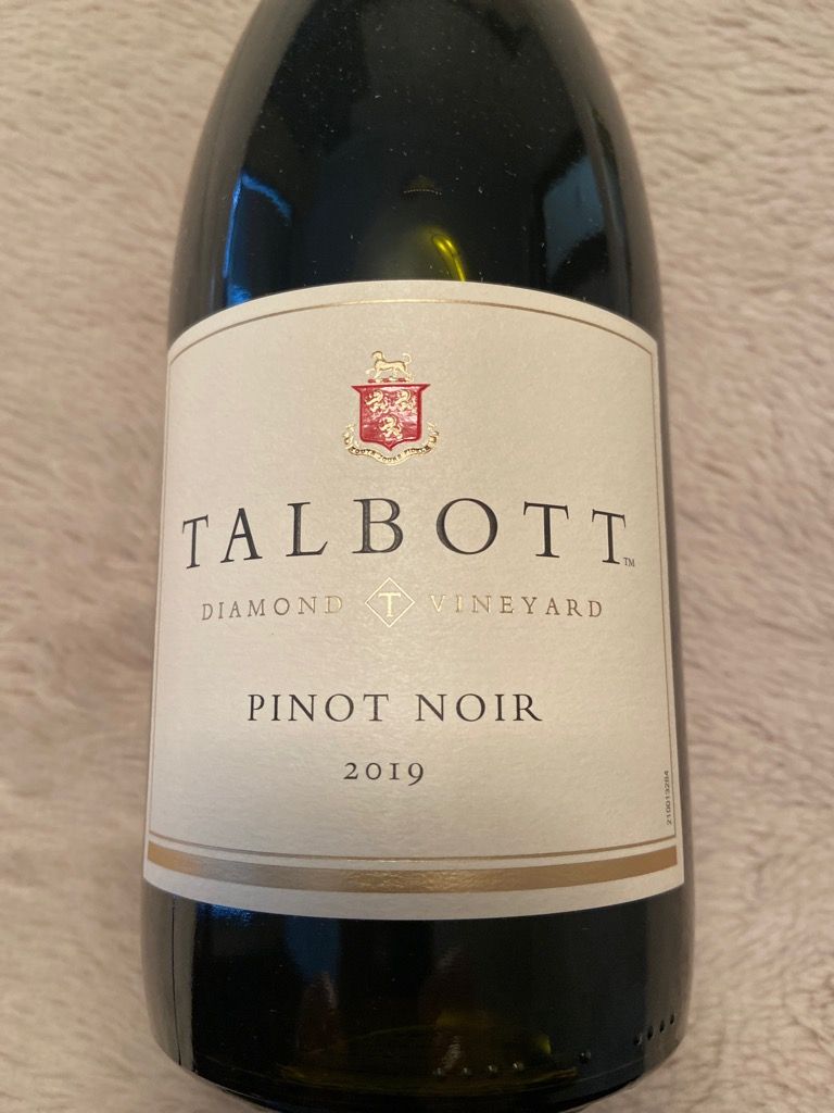 2019 Talbott Pinot Noir RFT Diamond T Estate, USA, California, Central ...