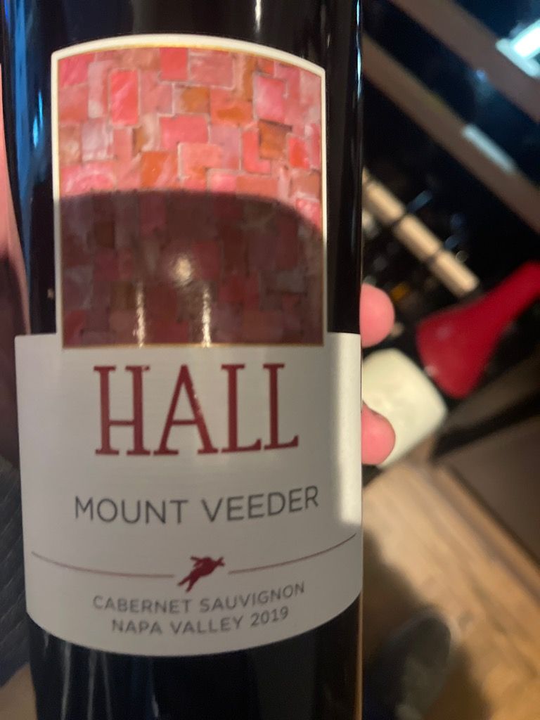 2019 Hall Cabernet Sauvignon Mt Veeder Usa California Napa Valley