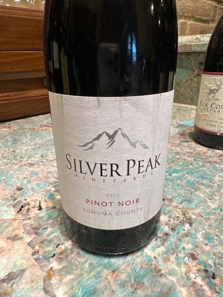 2011 Silver Peak Vineyards Pinot Noir, USA, California, Napa / Sonoma ...