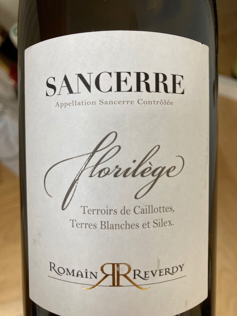 2022 Romain Reverdy Sancerre Florilege, France, Loire Valley, Upper ...