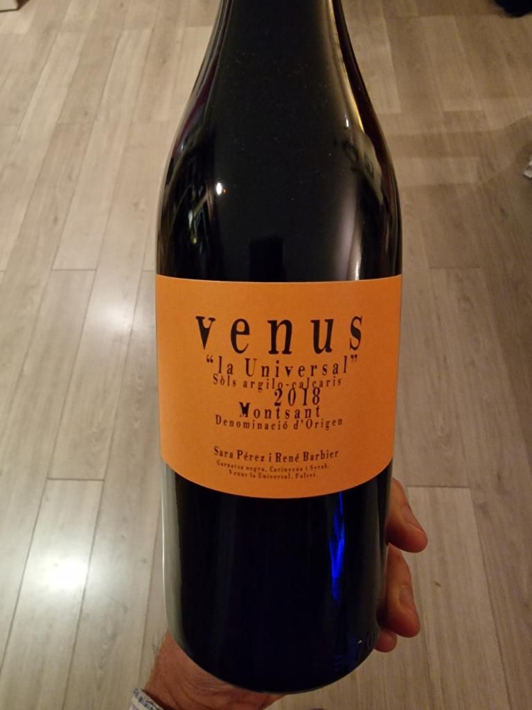 2017 Sara Pérez y René Barbier Montsant Venus "la Universal", Spain ...