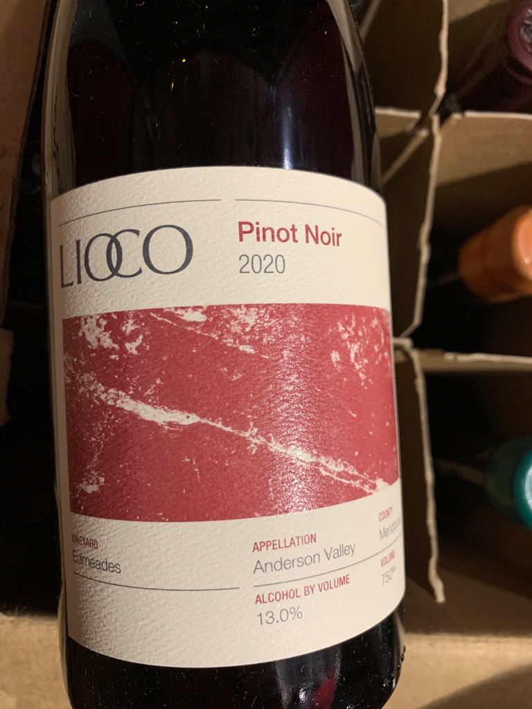 2021 Lioco Pinot Noir Edmeades Vineyard, USA, California, North Coast ...