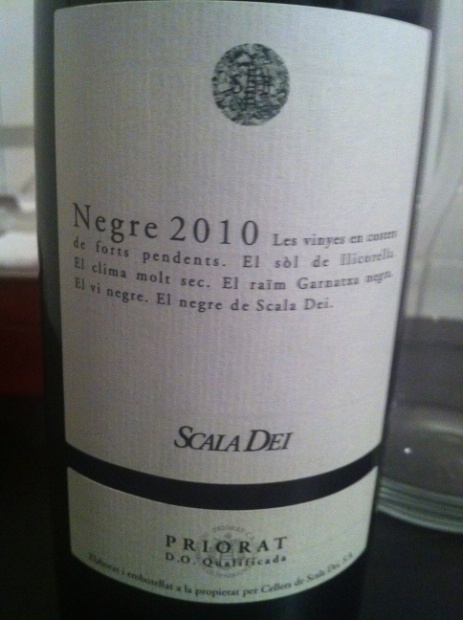 2010 Cellers de Scala Dei Priorat Negre, Spain, Catalunya, Priorat ...