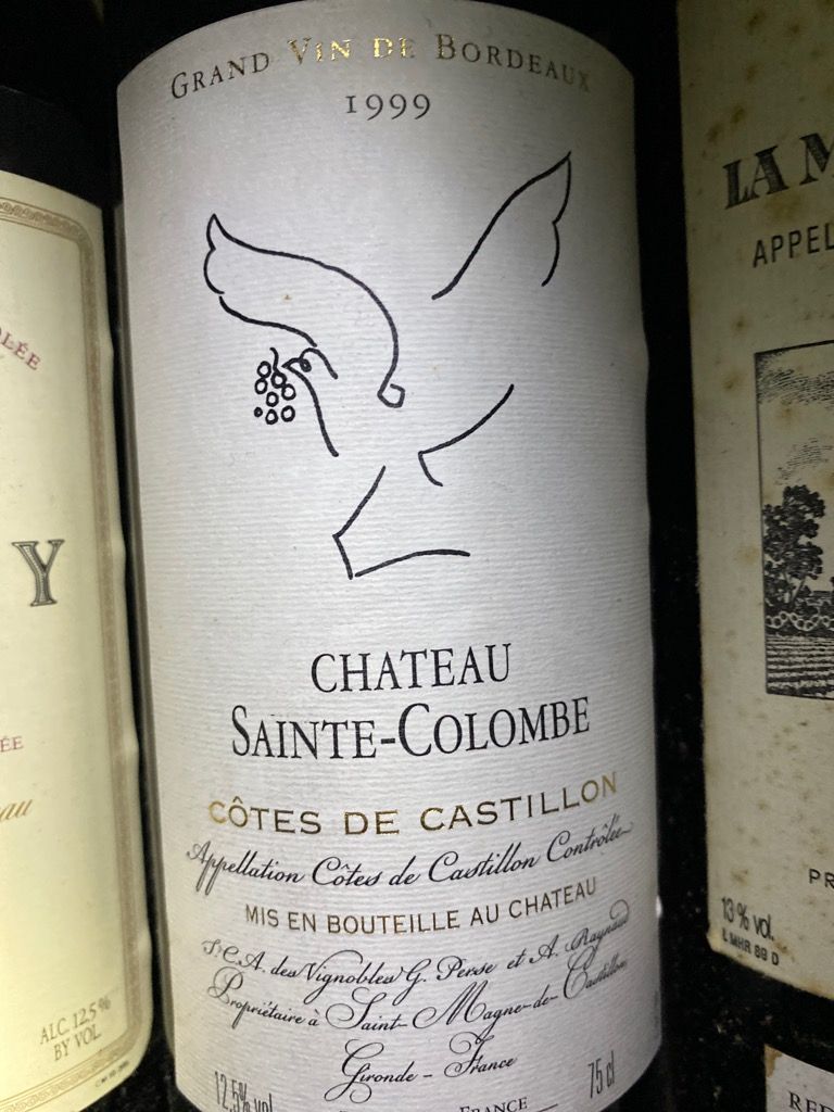 1999 Château de Colombe Castillon Côtes de Bordeaux, France, Bordeaux ...