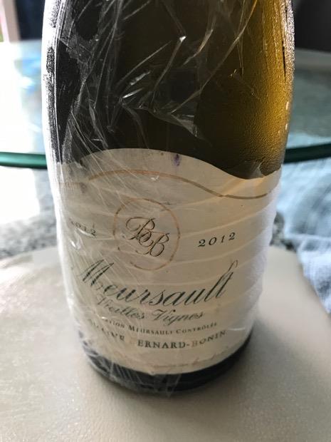 2014 Domaine Bernard-Bonin Meursault, France, Burgundy, Côte de Beaune ...