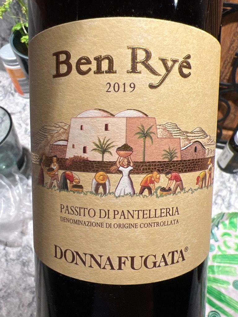 2019 Donnafugata Passito di Pantelleria Ben Ryé, Italy, Sicily, Passito ...