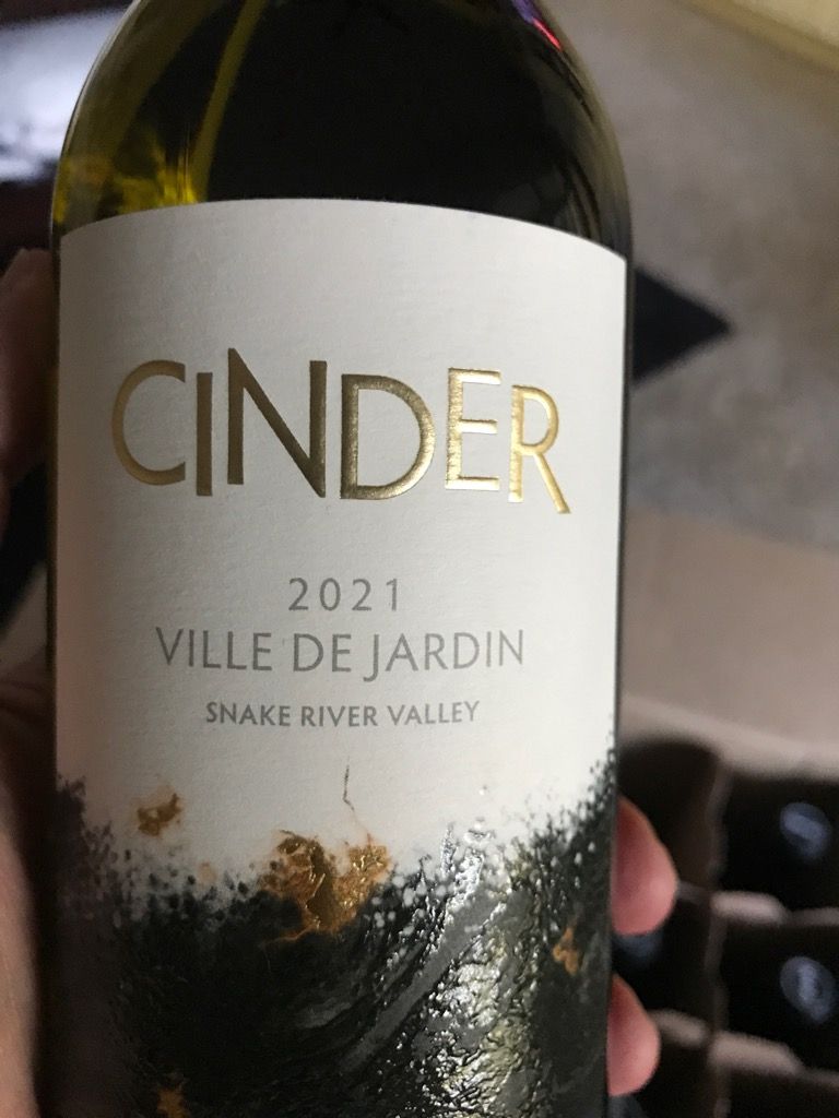 2021 Cinder Ville De Jardin, USA, Idaho, Snake River Valley - CellarTracker
