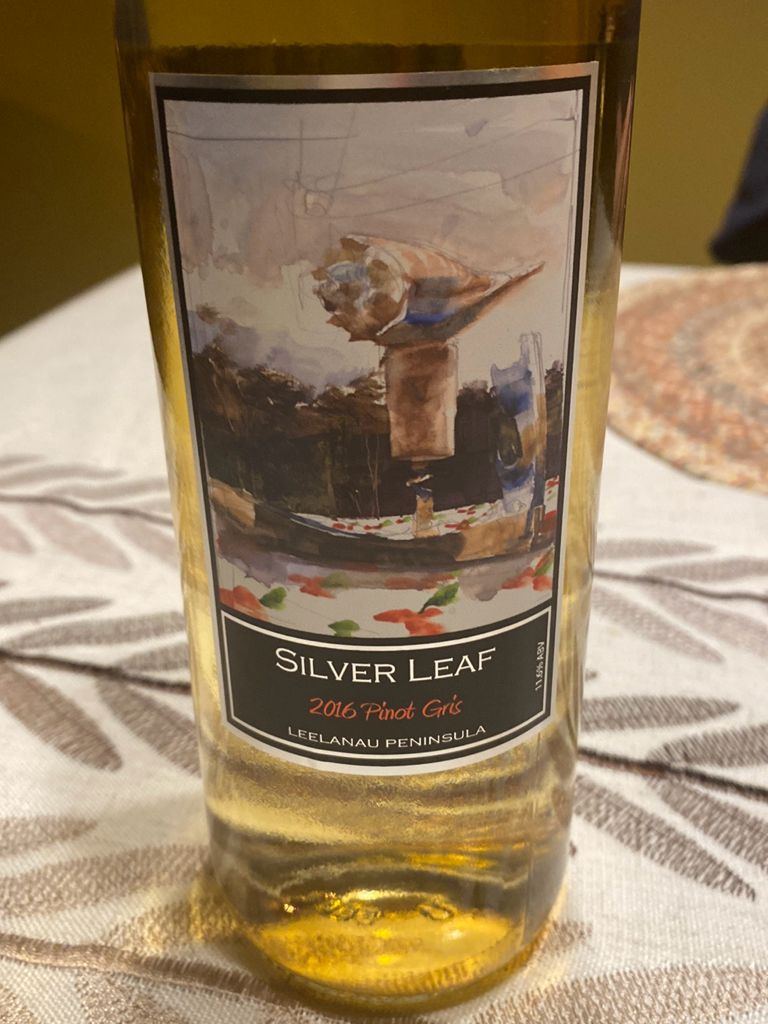 2016 Silver Leaf Vineyard Pinot Grigio, USA, American - CellarTracker