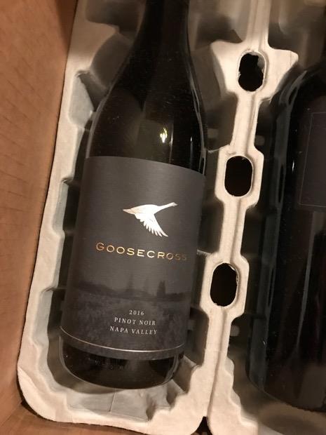 2016 Goosecross Cellars Pinot Noir, USA, California, Napa Valley ...