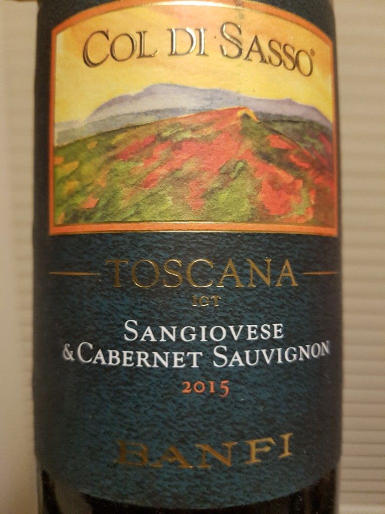 2015 Castello Banfi Col di Sasso Toscana IGT, Italy, Tuscany, Toscana ...