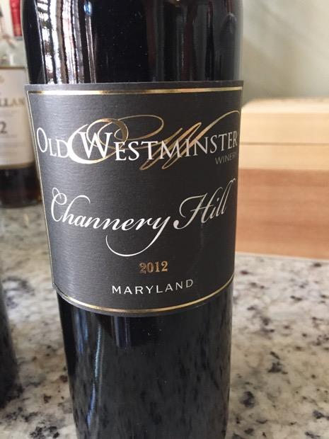 2013 Old Westminster Winery Channery Hill, USA, Maryland, Piedmont ...