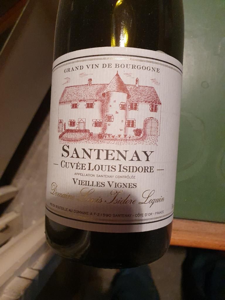 2005 Louis Lequin Santenay Cuvee Louis Isidore, France, Burgundy, Côte ...