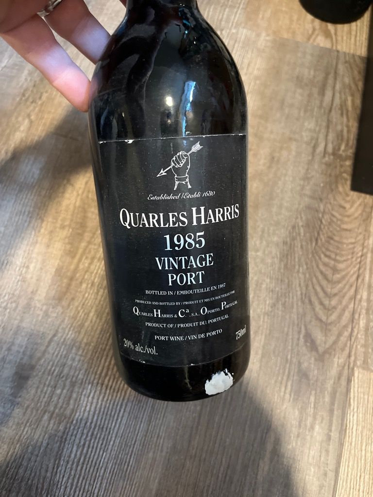 1984 Quarles Harris Porto Late Bottled Vintage, Portugal, Douro, Porto ...