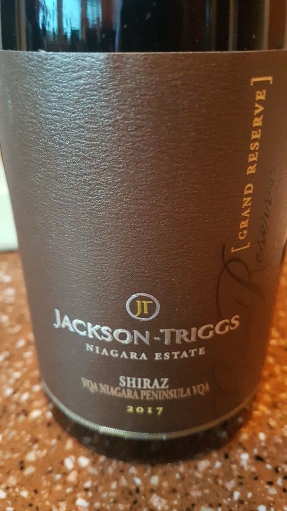 2020 Jackson-Triggs Shiraz Grand Reserve, Canada, Ontario, Niagara ...