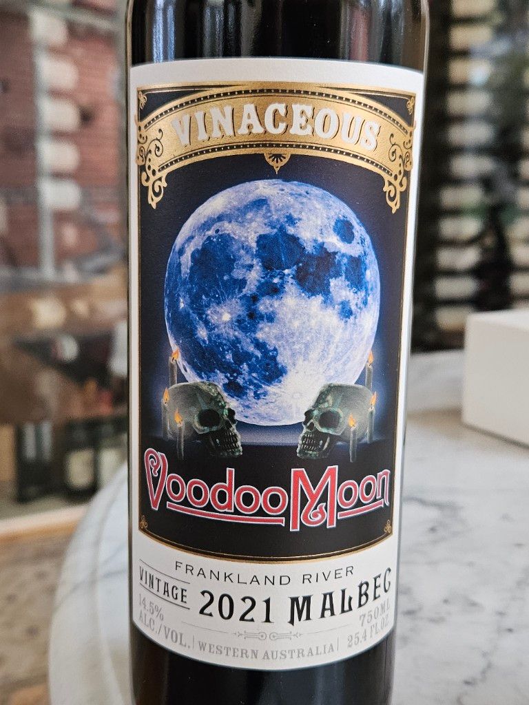 2021 Vinaceous Malbec Voodoo Moon, Australia, Western Australia, South West Australia, Frankland ...