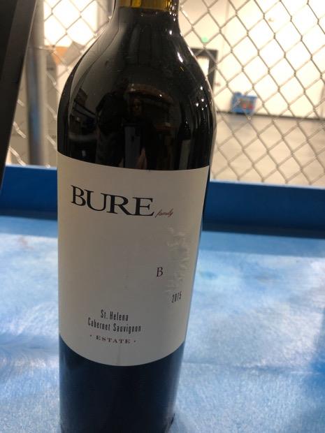 2015 Bure Family Cabernet Sauvignon Estate, USA, California, Napa ...