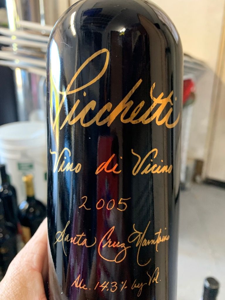 2004 Picchetti Winery Vino di Vicino, USA, California, Santa Cruz ...