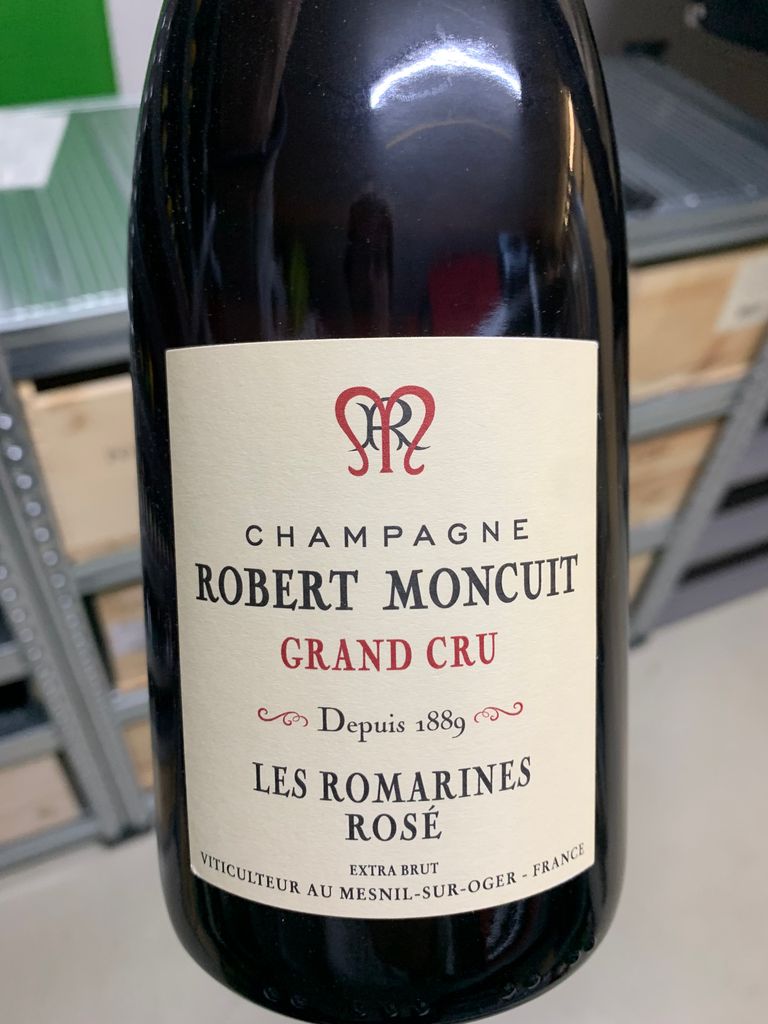 NV Robert Moncuit Champagne Grand Cru "Les Romarines" Rose, France ...