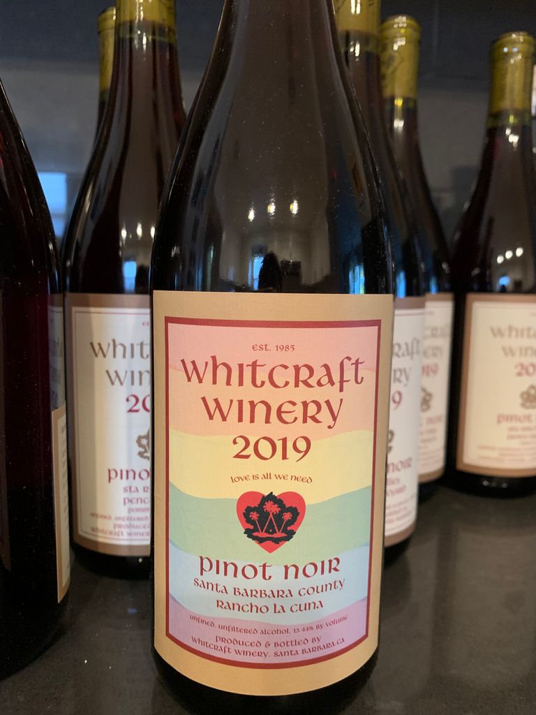 2019 Whitcraft Winery Pinot Noir Rancho La Cuna, USA, California ...