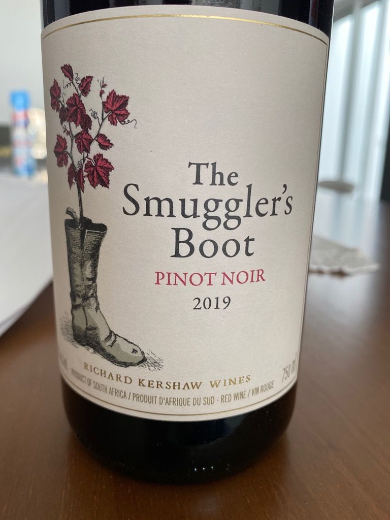 2020 Richard Kershaw Wines Pinot Noir The Smuggler's Boot, South Africa ...