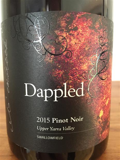 2015 Dappled Pinot Noir Swallowfield, Australia, Victoria, Port Phillip ...