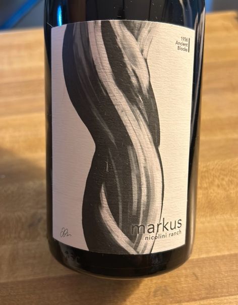 2022 Markus Wine Co. Carignane Ancient Blocks Nicolini Ranch, USA ...