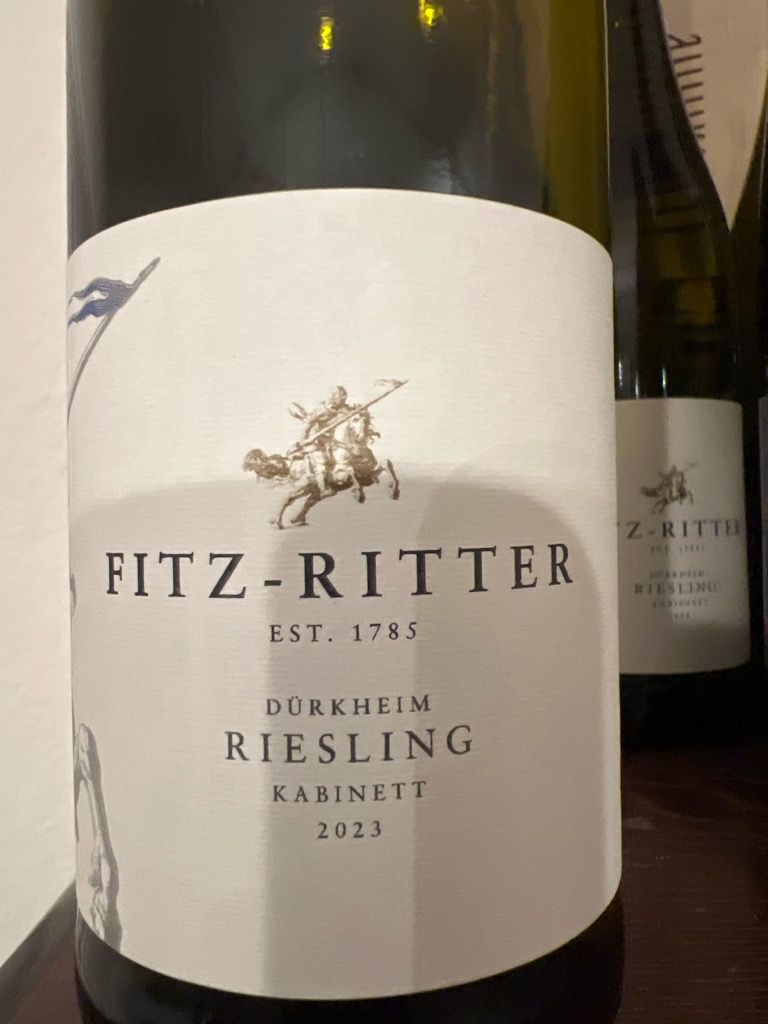 2023 Fitz-Ritter Dürkheimer Hochbenn Riesling Kabinett, Germany, Pfalz ...