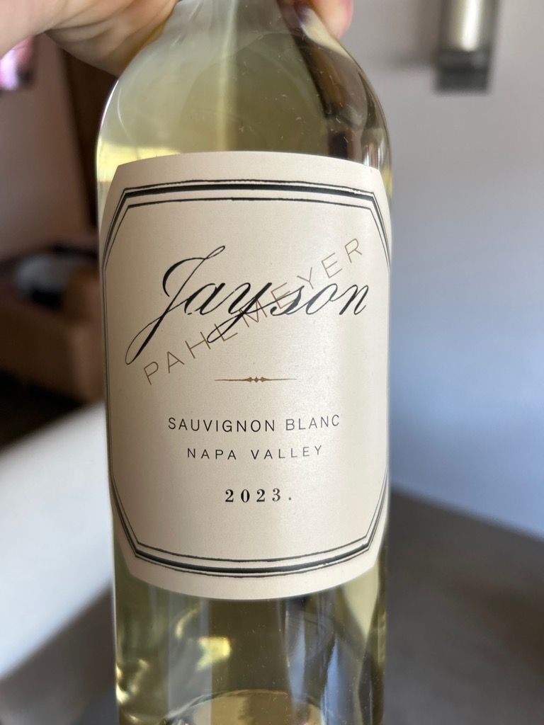 2024 Pahlmeyer Sauvignon Blanc Jayson, USA, California, Napa Valley ...