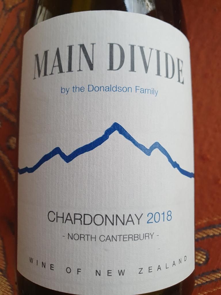 2020 Main Divide Chardonnay, New Zealand, South Island, Canterbury ...