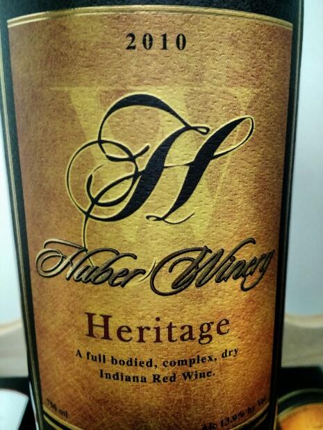 2012 Huber Winery Heritage, USA, Indiana - CellarTracker