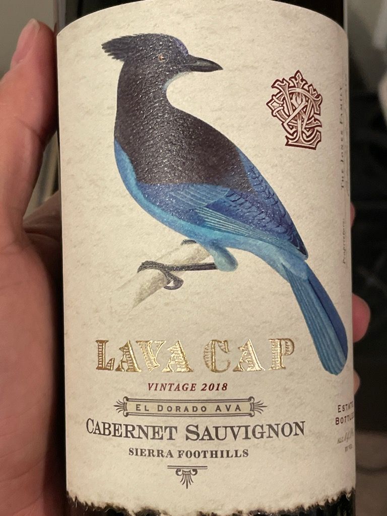 2017 Lava Cap Cabernet Sauvignon Reserve, USA, California, Sierra ...