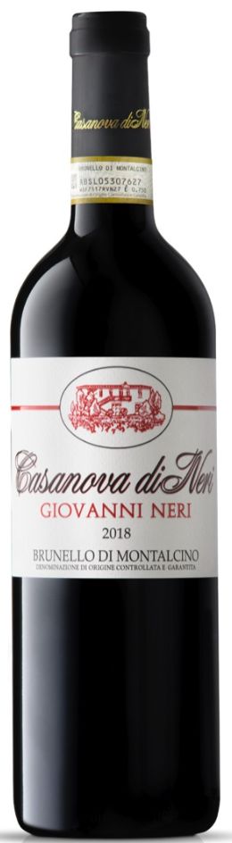 2018 Casanova di Neri Brunello di Montalcino Giovanni Neri, Italy ...