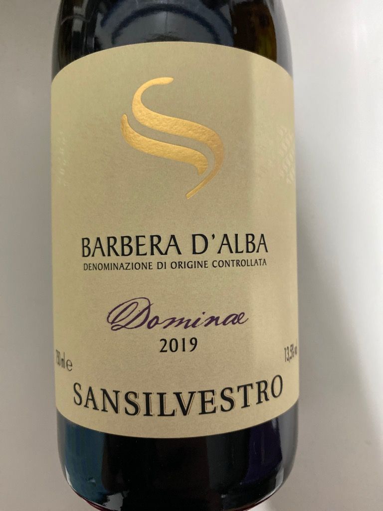 2020 Cantine San Silvestro Barbera d'Alba Dominae, Italy, Piedmont ...
