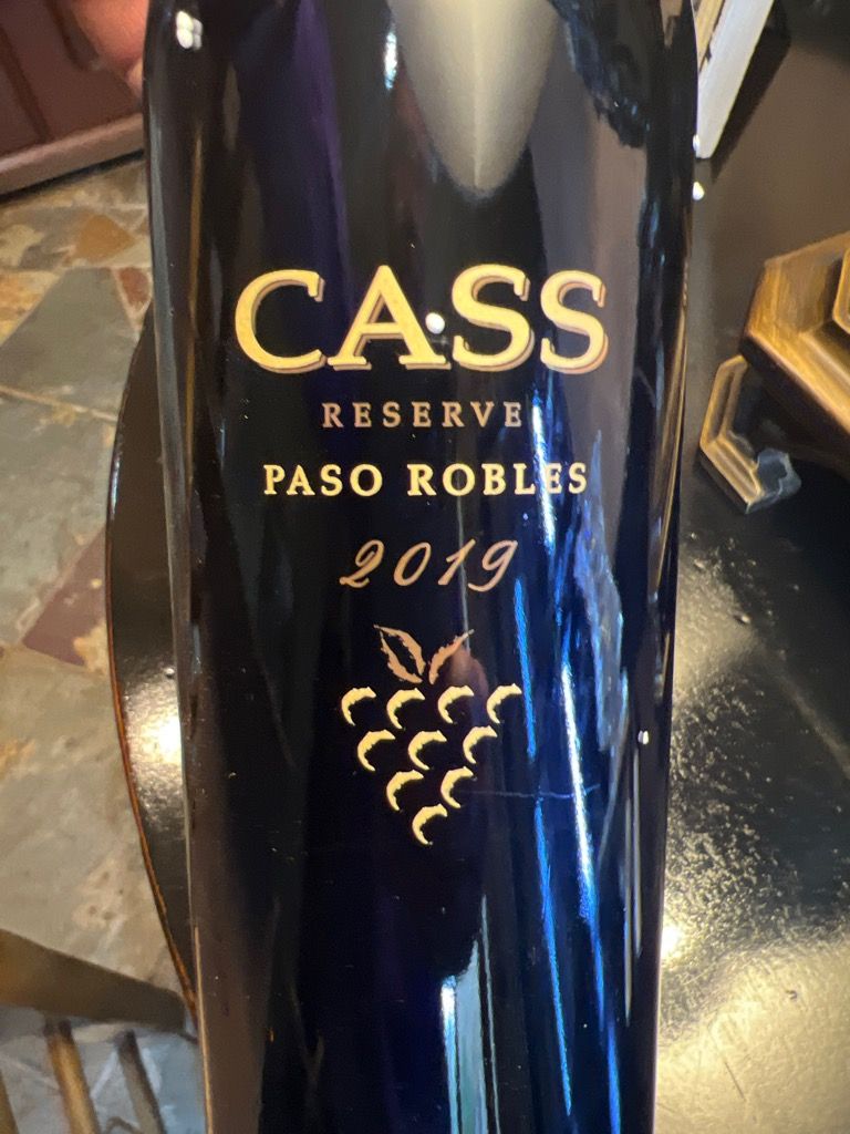 2019 Cass Cabernet Sauvignon Reserve, USA, California, Central Coast ...
