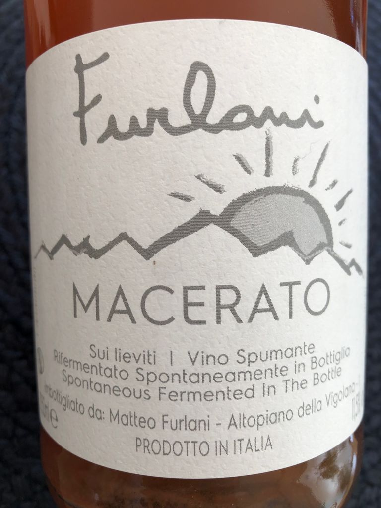2020 Cantina Furlani Macerato Sui Lieviti, Italy, Trentino-Alto Adige ...