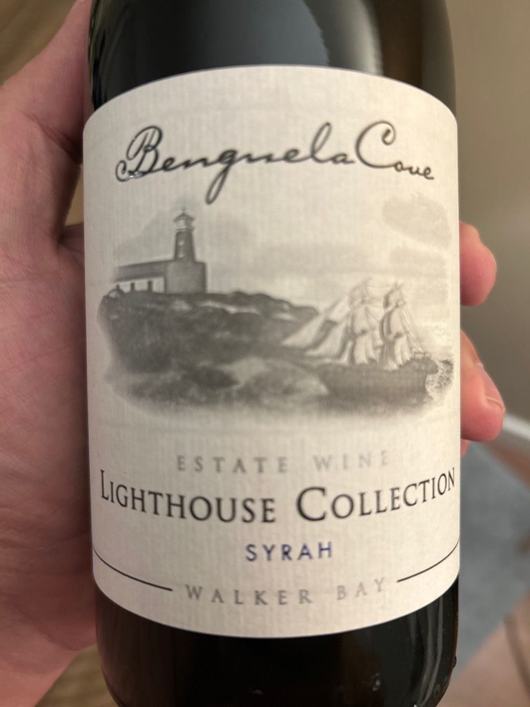 2022 Benguela Cove Syrah Lighthouse Collection, South Africa, Cape ...