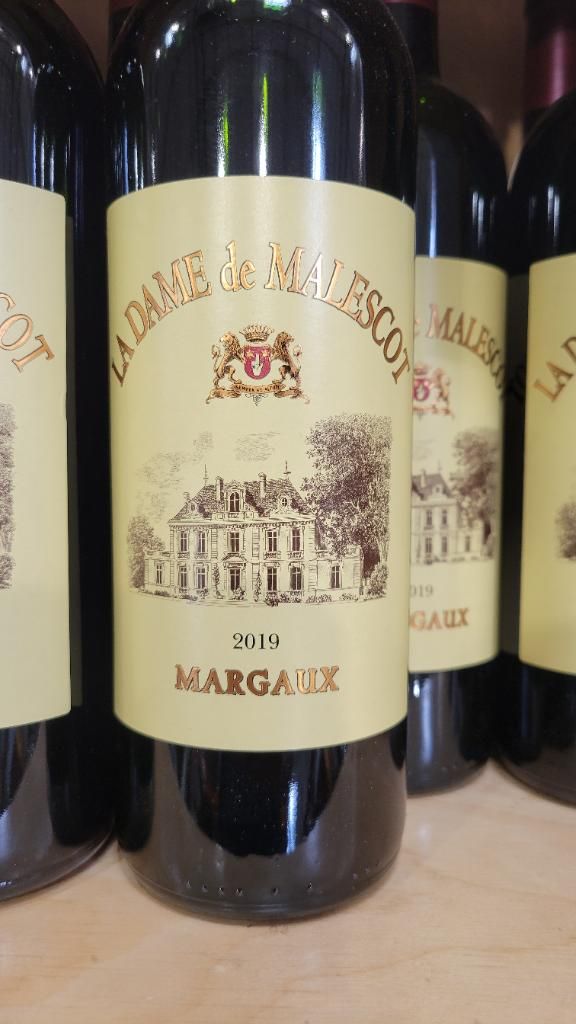 2019 Château Malescot St. Exupéry La Dame de Malescot, France, Bordeaux ...
