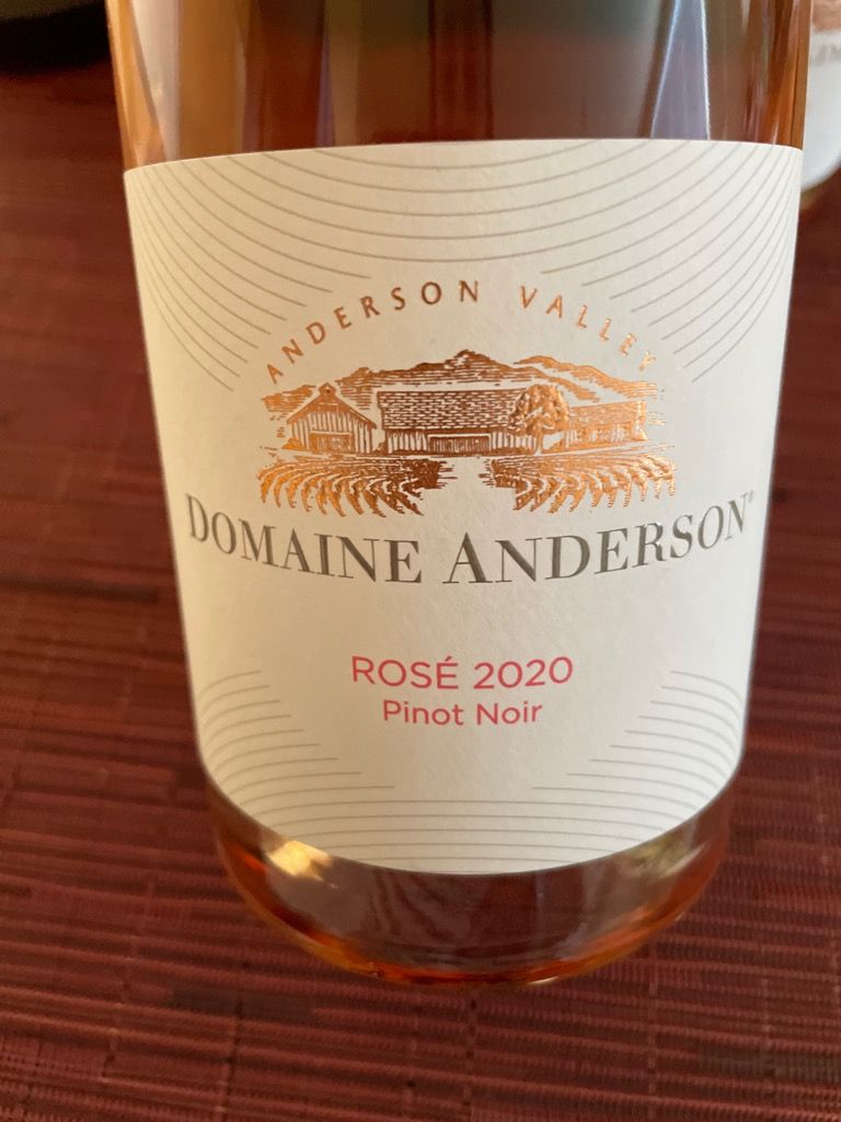 2024 Domaine Anderson Rosé of Pinot Noir, USA, California, North Coast ...