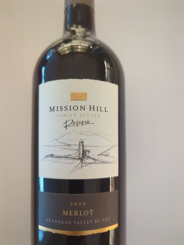 2020 Mission Hill Merlot Reserve, Canada, British Columbia, Okanagan ...