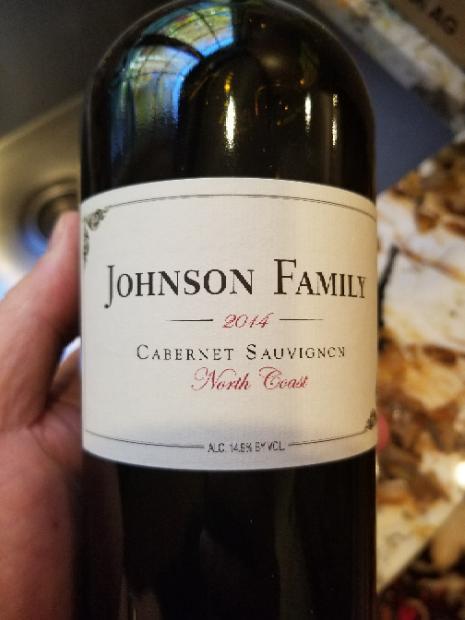 2019 Johnson Family Cabernet Sauvignon, USA, California, North Coast ...