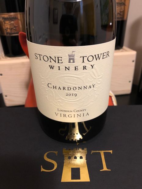 2019 Stone Tower Estate Winery Chardonnay, USA, Virginia, Northern ...
