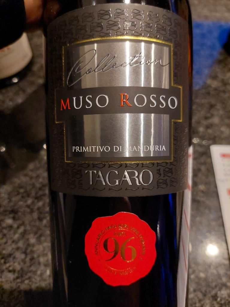 2019 Tagaro Primitivo di Manduria muso rosso, Italy, Puglia, Primitivo ...