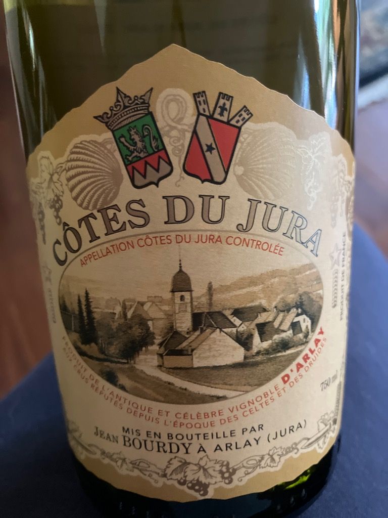 2007 Jean Bourdy Côtes du Jura Blanc, France, Jura, Côtes du Jura ...