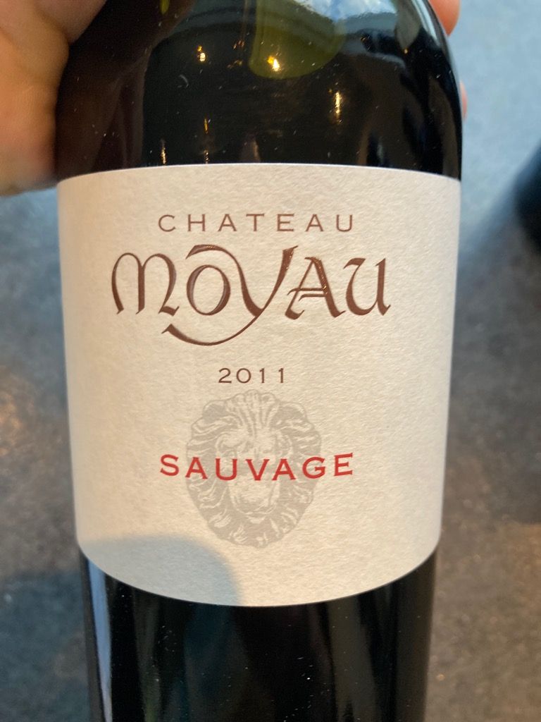 2011 Château Moyau Coteaux du Languedoc La Clape Sauvage, France ...