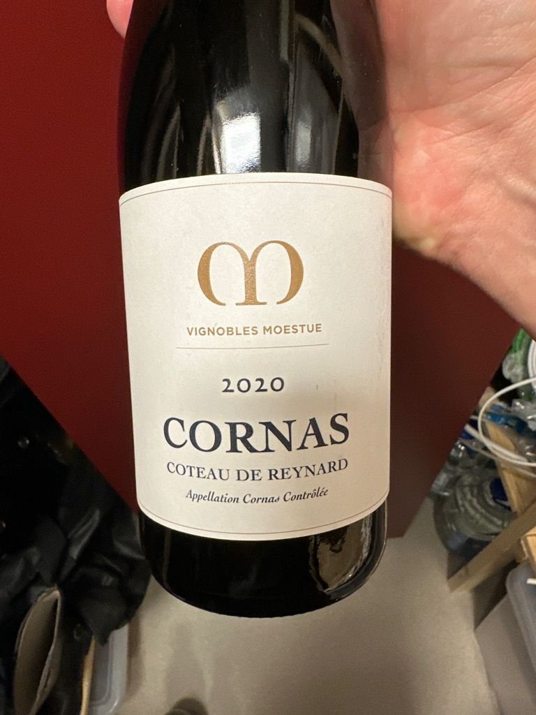 2020 Vignobles Moestue Cornas Coteau de Reynard, France, Rhône ...