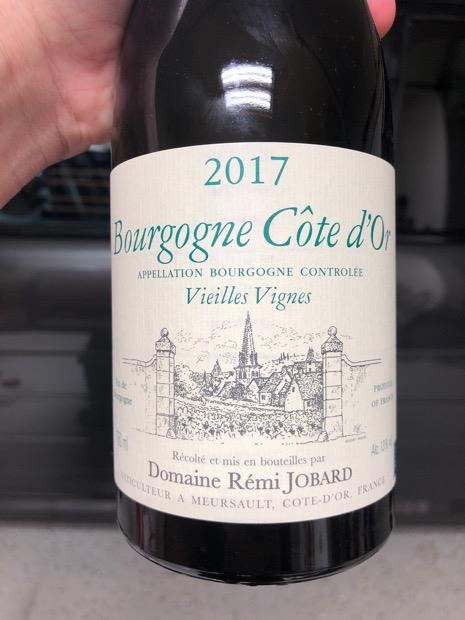 2016 Domaine Rémi Jobard Bourgogne Côte d'Or Blanc Vieilles Vignes ...