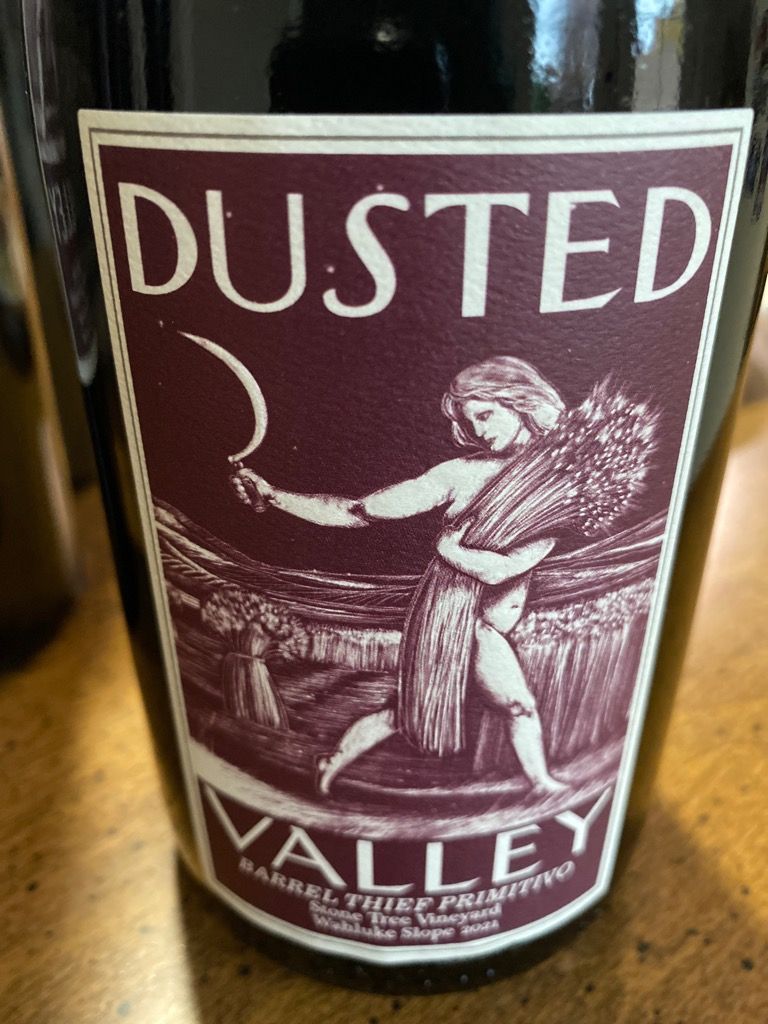 2022 Dusted Valley Vintners Primitivo Barrel Thief Stone Tree Vineyard ...